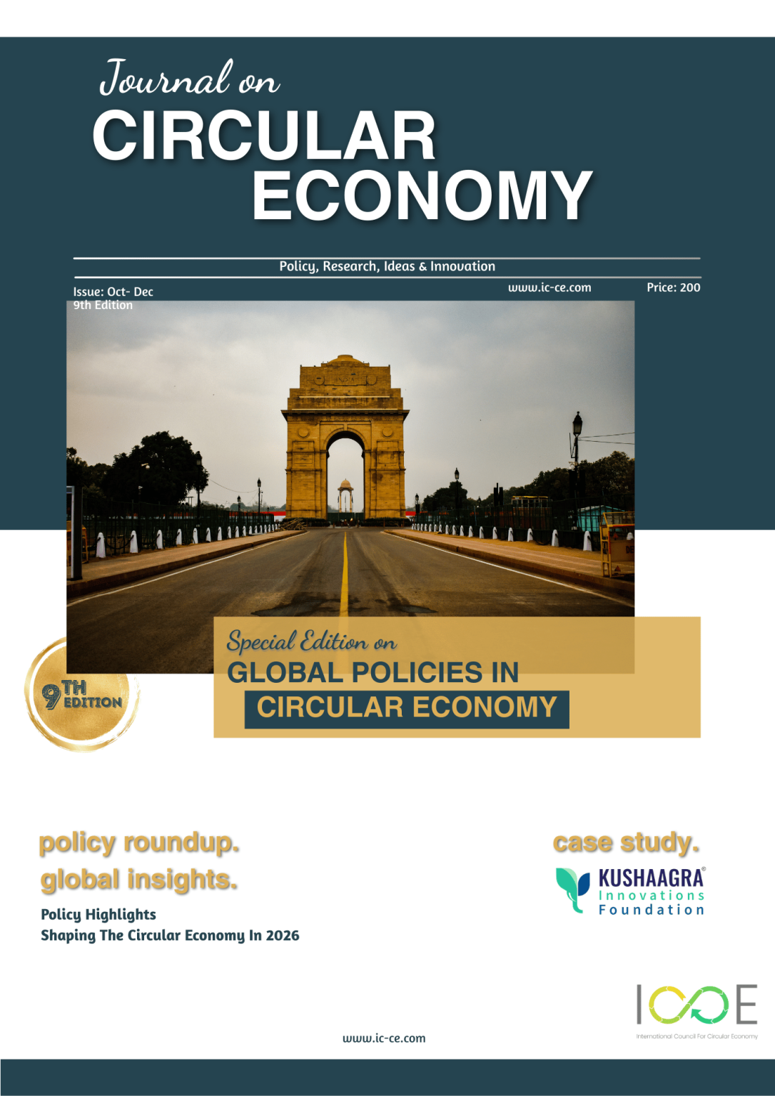 Journal on Circular Economy | ICCE | Circular Economy
